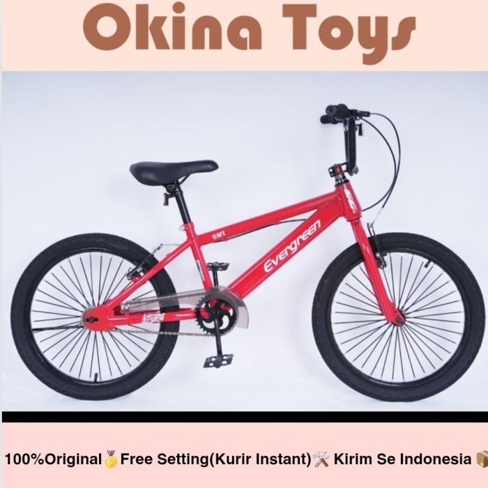Jual Sepeda BMX Evergreen ukuran 20 inch B1 Murah/Sepeda BMX Anak ...