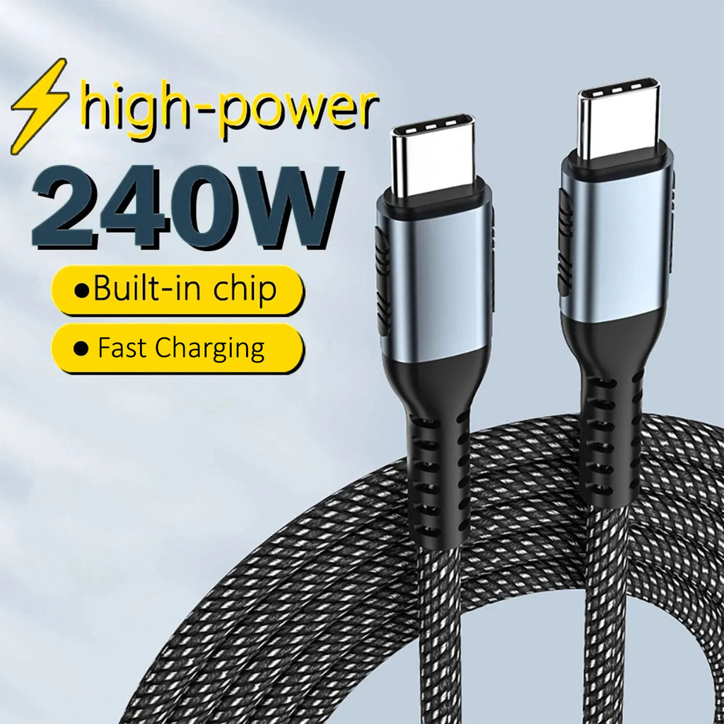 Jual New IBEN Kabel Charger USB Type C Fast Charging PD 240W 1M - GTG01 ...