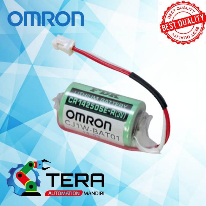 Jual Promo Batrai Omron PLC Battery CJ1W CJ1W-BAT01 CJ1WBAT01 3V READY ...