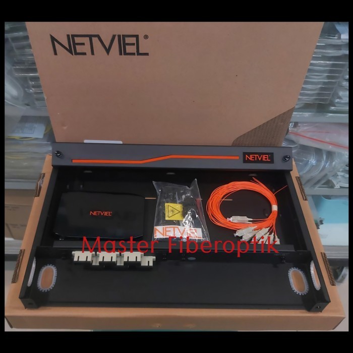Jual NETVIEL OTB RACK 12 CORE SC MULTIMODE OM2 LENGKAP PIGTAIL ORIGINAL ...