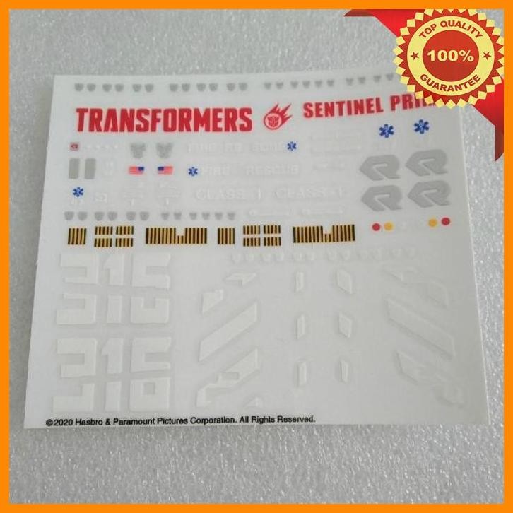 Jual (PATO) STICKER DECAL FOR SENTINEL PRIME STUDIO SERIES 61 ...