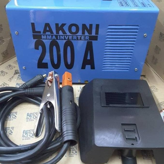 Jual Mesin Las Trafo Las Inverter Lakoni Falcon 205A 205 A 200 Original Dan Terpercaya | Shopee ...