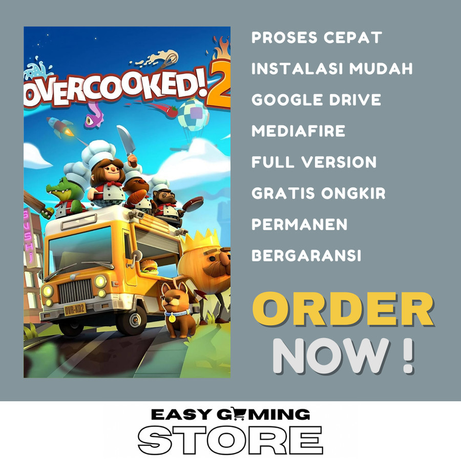 Jual Overcooked 2 Gourmet Edition (Digital Link) | Shopee Indonesia