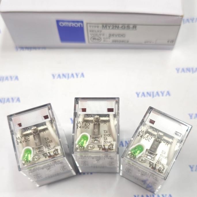 Jual Promo RELAY OMRON MY2N-GS-R 24VDC 8 KAKI RELAY NEW OMRON ORIGINAL COD | Shopee Indonesia