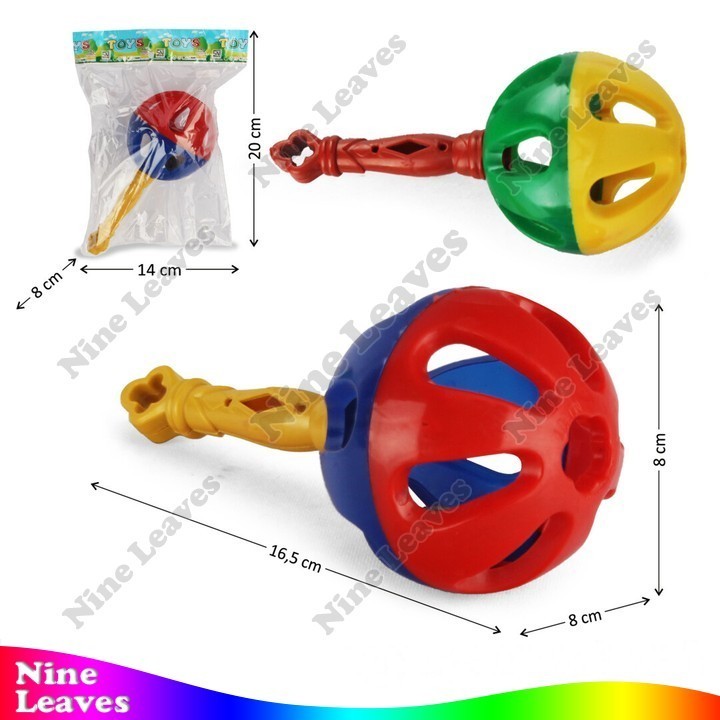 Jual Mainan Bayi Kerincing Gagang Toys mainan anak krincing | Shopee ...