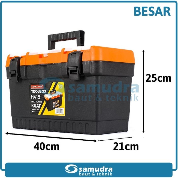 Jual TOOL BOX BESAR KENMASTER H415 / TOOLBOX ALAT / TEMPAT KOTAK ...