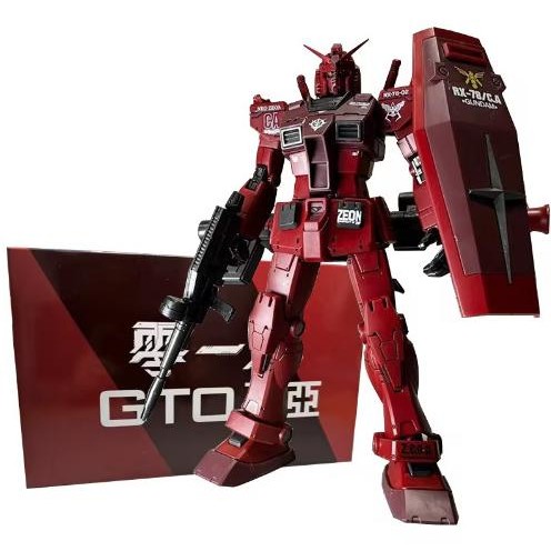 Jual Promo GTO 012 HG 1/144 RX-78-2 Fighter The Origin Series Plamo COD ...