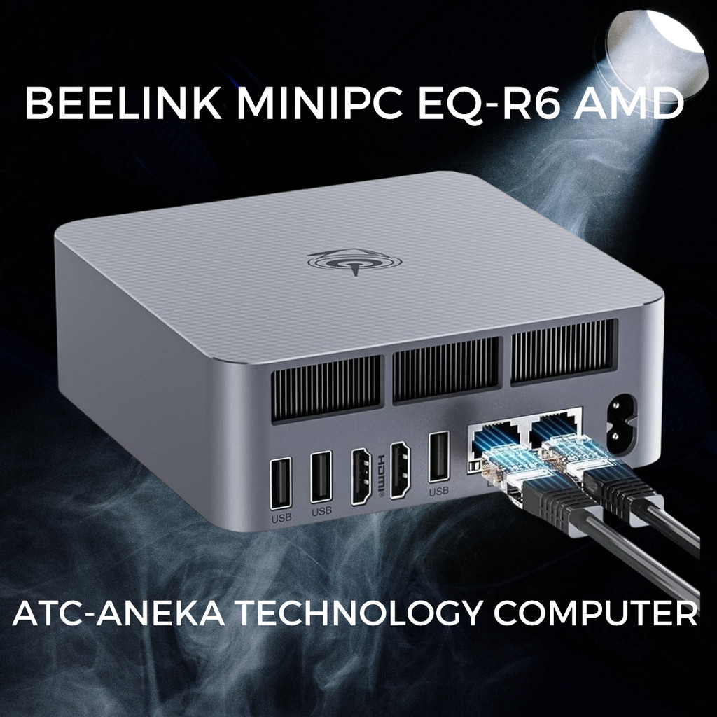Jual MiniPC Beelink EQR6 AMD Ryzen7 7735HS DDR5 SSD NVMe WiFi6 Dual LAN Windows 11 Pro | Shopee ...