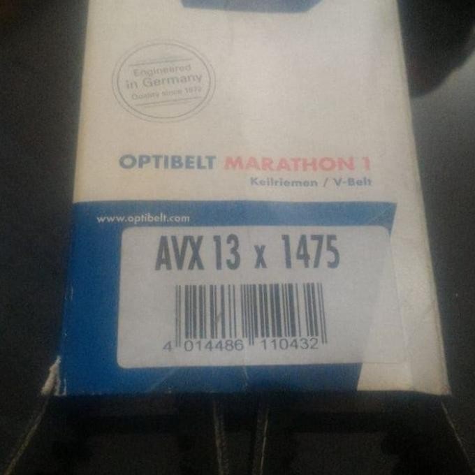 Jual Van Belt Marathon Optibelt 13 X 1475 LA | Shopee Indonesia
