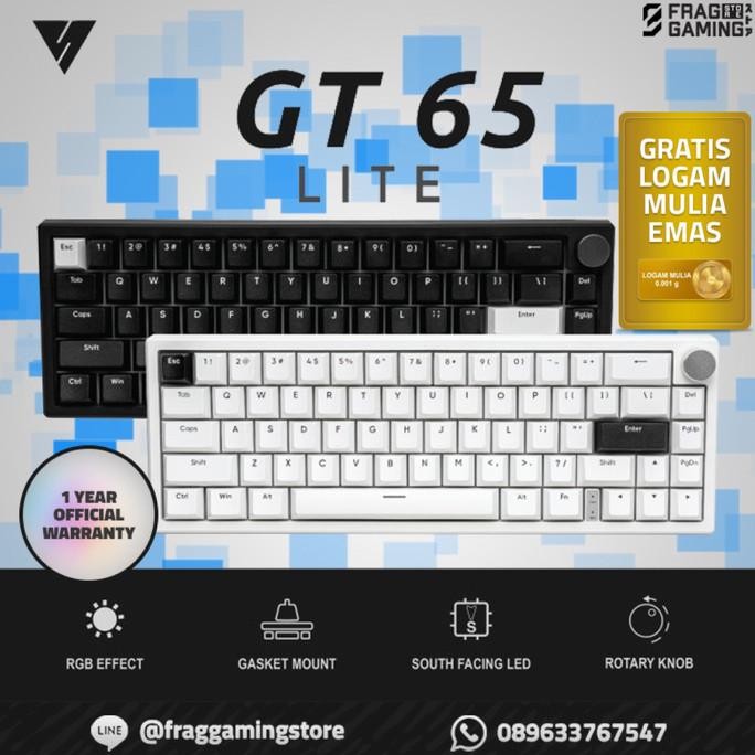 Jual Vortex Gt65 / Vortexseries Gt-65 Lite Mechanical Gaming Keyboard ...