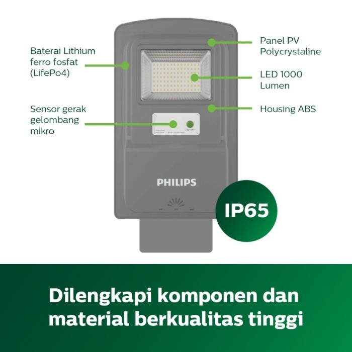 Jual PHILIPS LAMPU JALAN SMARTBRIGHT SOLAR STREET LIGHT MEDIUM | Shopee Indonesia