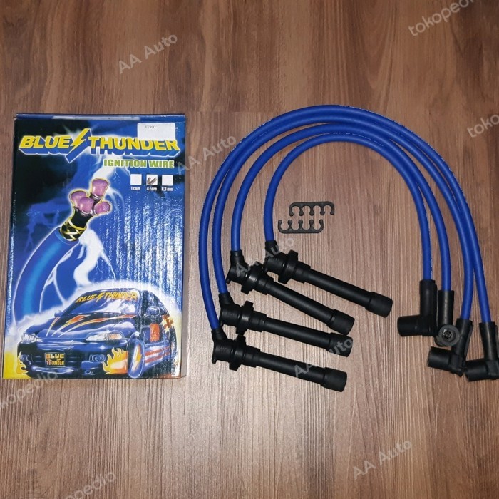 Jual Kabel Busi Blue Thunder Honda D Series Vtec Civic Ferio CityZ - 4 Core | Shopee Indonesia