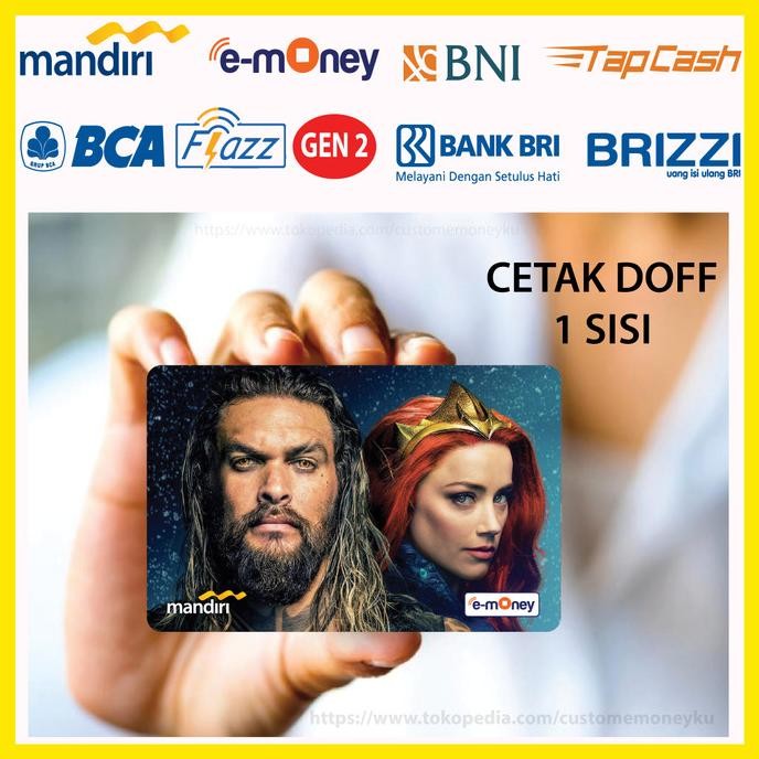 Jual Produk Baru!! KARTU EMONEY MANDIRI BCA GEN 2 BNI BRI SUPERHERO AQUAMAN MERA ARTHUR | Shopee ...