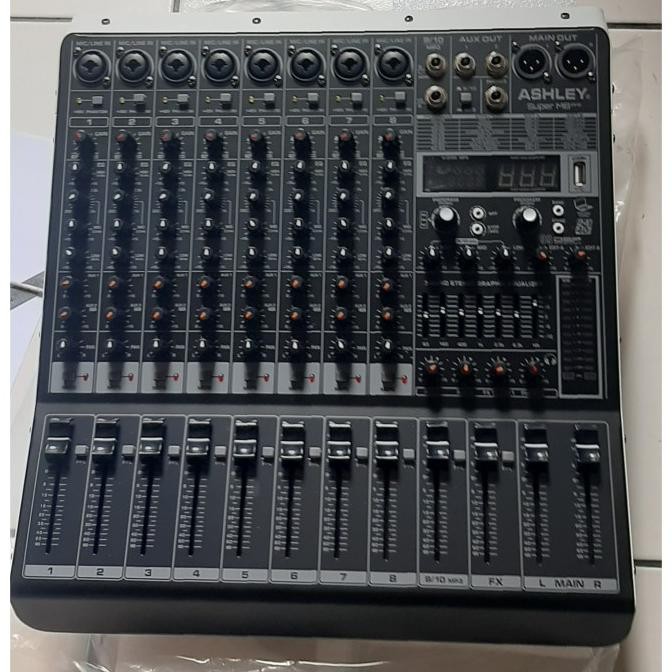 Jual Sale Mixer Audio 8 Channel Original Ashley Super Pro M8 Mixer ...