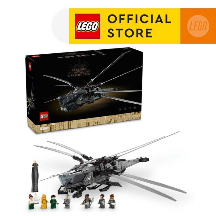 Jual STOK TERBATAS LEGO Icons 10327 Dune Atreides Royal Ornithopter ...