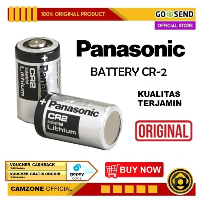 Jual Baterai Cr2 Panasonic 3V Cr15H270 Lithium Batre Battery Cr 2 Photo Ori | Shopee Indonesia