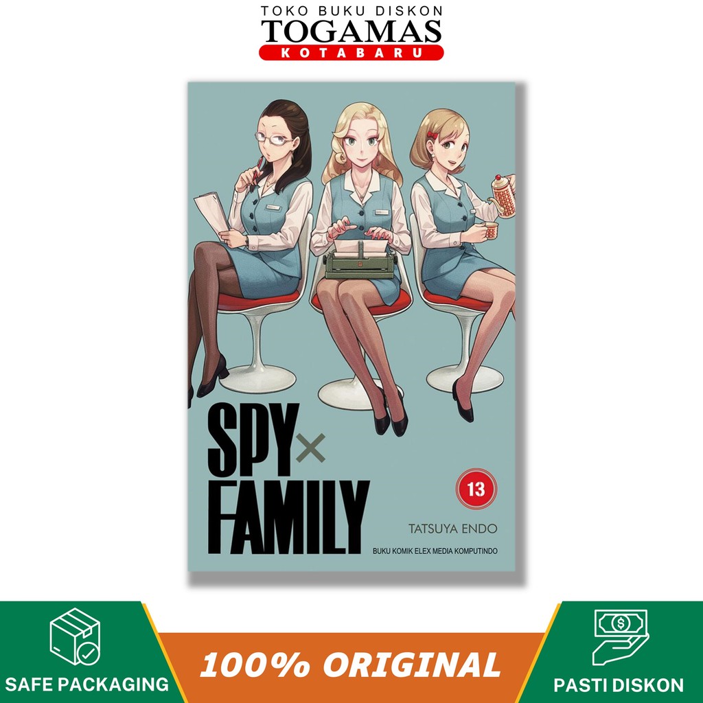 Jual SPY X FAMILY 13 - TATSUYA ENDO | Shopee Indonesia