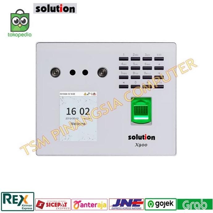 Jual Solution X900 Fingerprint - Finger Print - Mesin Absensi Sidik ...