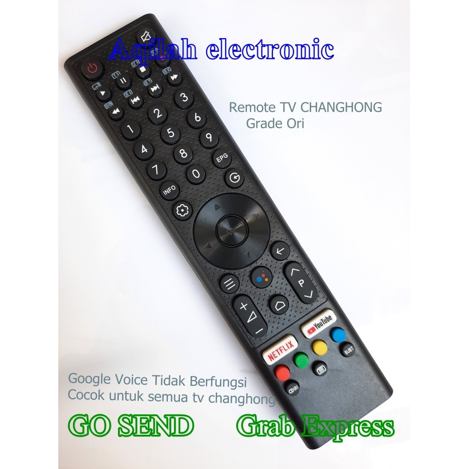 Jual Remote Tv Changhong Digital Android Tv Grade Ori | Shopee Indonesia