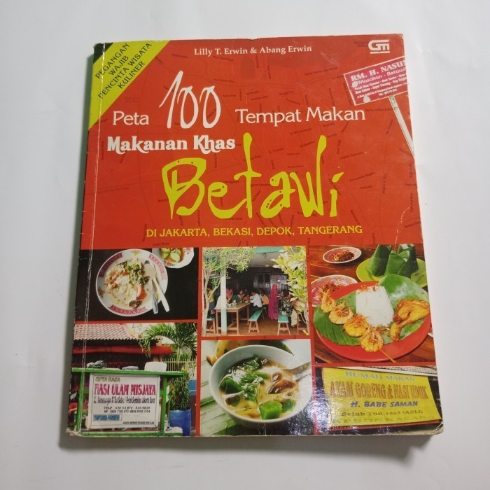 Jual Peta 100 Tempat Makan Makanan Khas Betawi Di Jakarta Bekasi Depok ...