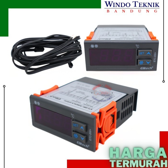 Jual THERMOSTAT ETC-200+ TEMPERATURE CONTROL DIGITGAL ETC200 + | Shopee ...