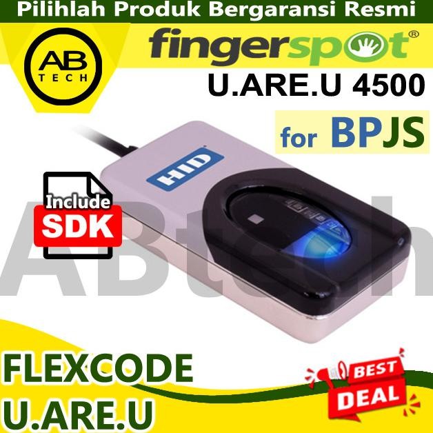 Jual Fingerspot Flexcode U.Are.U 4500 (Sdk) | Shopee Indonesia