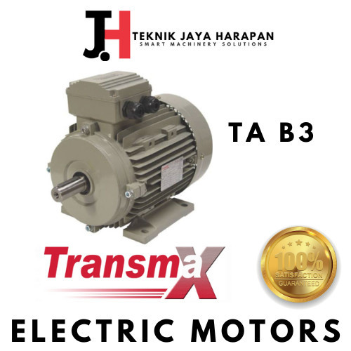 Jual DINAMO ELECTRIC MOTOR TRANSMAX TA 4P 0,75KW 1HP 3PHASE 380V B3 | Shopee Indonesia