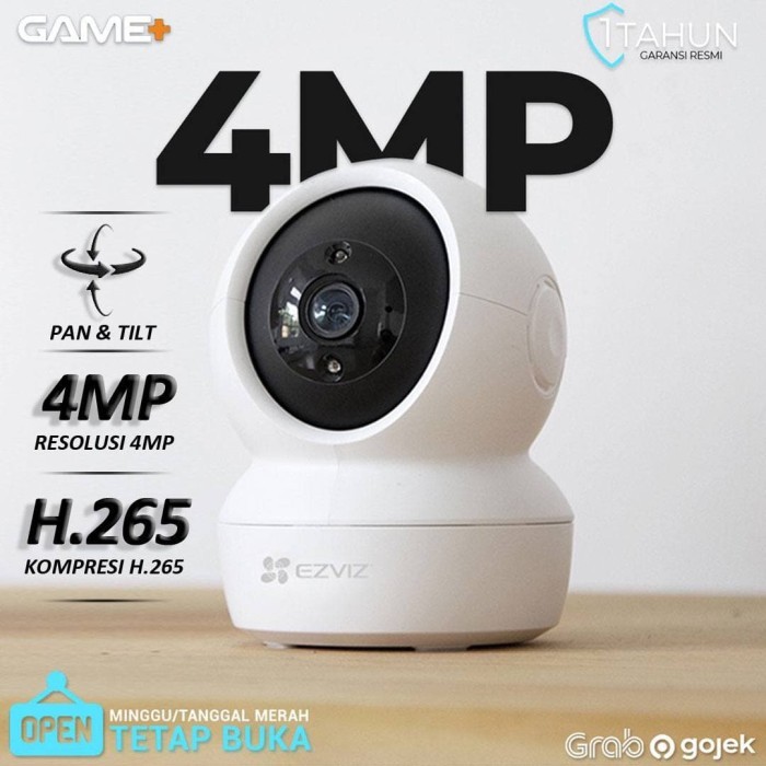 Jual Cuci Gudang Ezviz C6N 4Mp 2K Wifi Wireless Camera Cctv Smart Ip ...