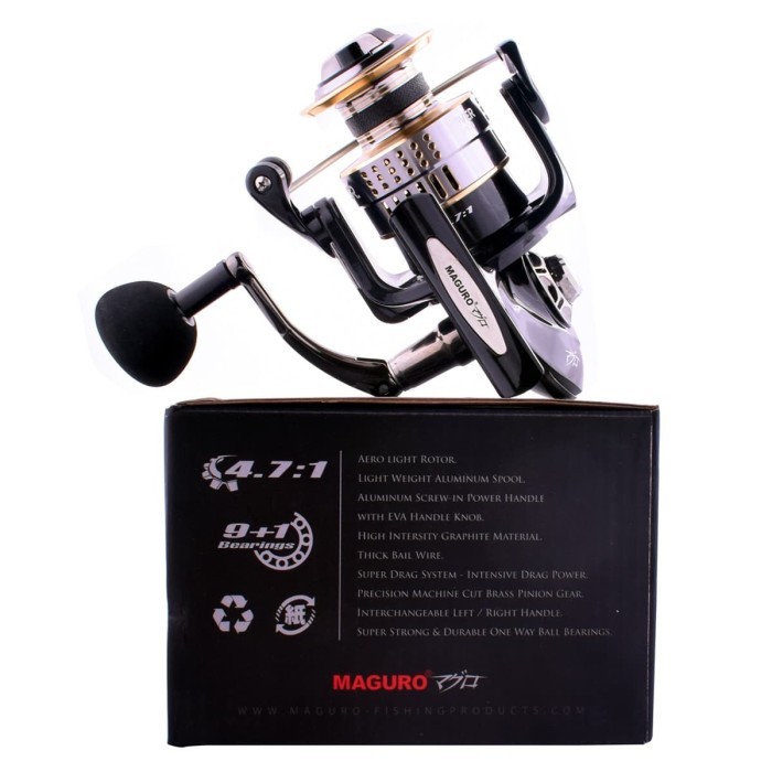 Jual Reel Spinning Maguro Hover - 4000 Indonesiamemancing | Shopee Indonesia