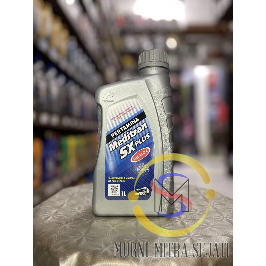 Jual Pertamina Meditran Sx Plus Sae 15W-40 15 W 15W40 Sxplus Oli Diesel Engine Oil 1 L | Shopee ...