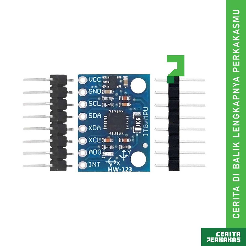 Jual Axis Modul Gyro MPU-6050 GY-521 CP / GY521 MPU6050 6DOF Module ...