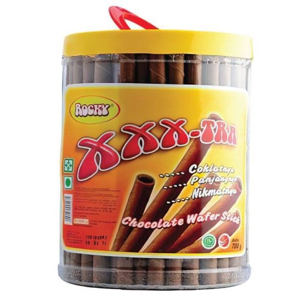 Jual CHO CHO ROCKY XTRA WAFER STICK CHOCOLATE TOP 620 GR | Shopee Indonesia