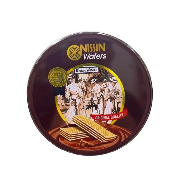 Jual NISSIN WAFER COKLAT MINI TIN 180 GR | Shopee Indonesia