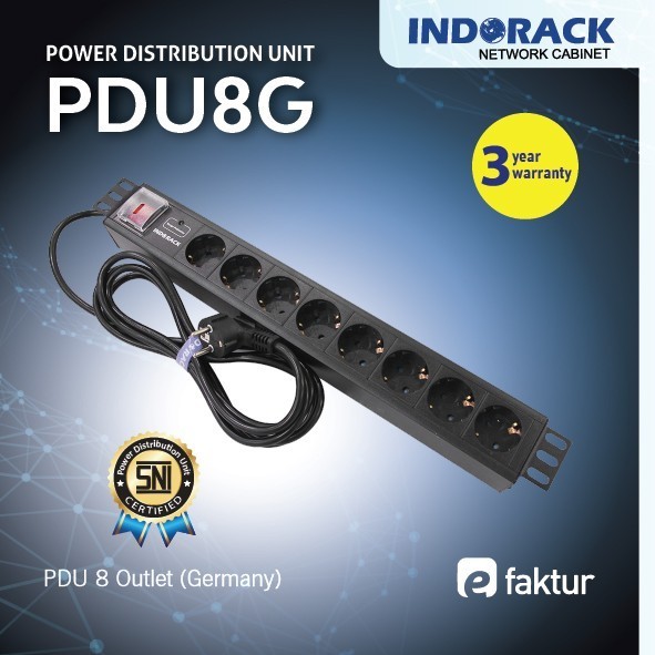 Jual Pdu 8 Outlet Pdu8G - Power Distribution Unit Rack Server Indorack ...