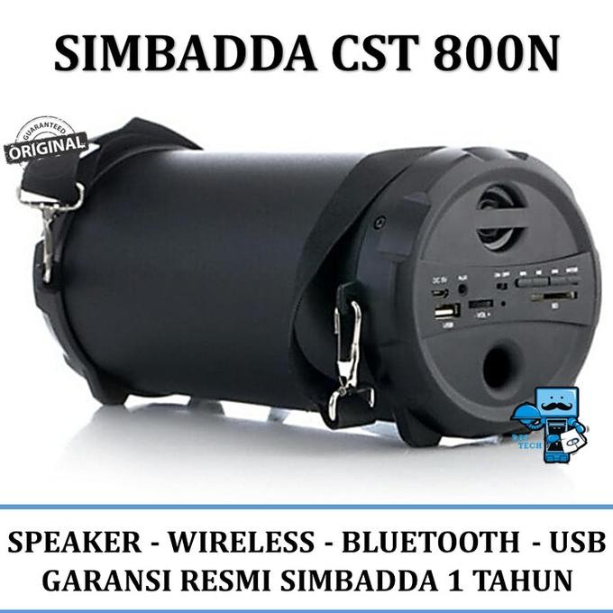 Jual Speaker Simbadda Music Player Cst 800N - Bluetooth Outdoor ...