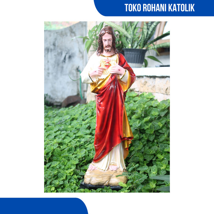 Jual Patung Yesus 60 Cm / Patung Tuhan Yesus Hati Kudus / Patung Yesus Besa | Shopee Indonesia