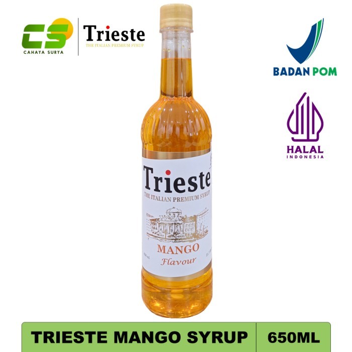 Jual Trieste Syrup Mango - Sirup Rasa Mangga - 650 ml | Shopee Indonesia