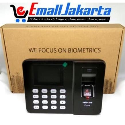 Jual Mesin Absensi Sidik Jari Fingerprint Solution P208 Original Dan ...