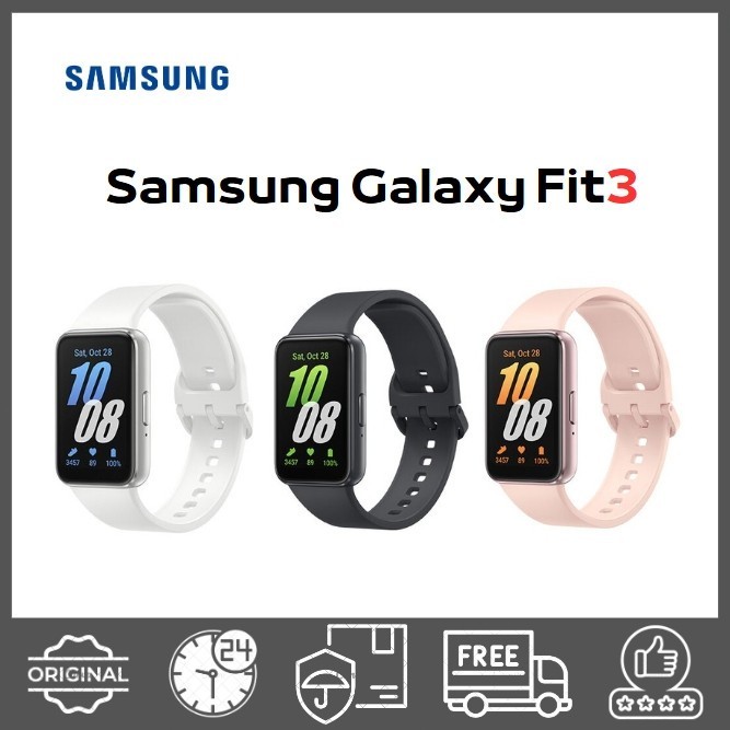 Jual TERBARU SAMSUNG Galaxy FIT 3 Smartwatch 1.6" AMOLED Display 14 ...