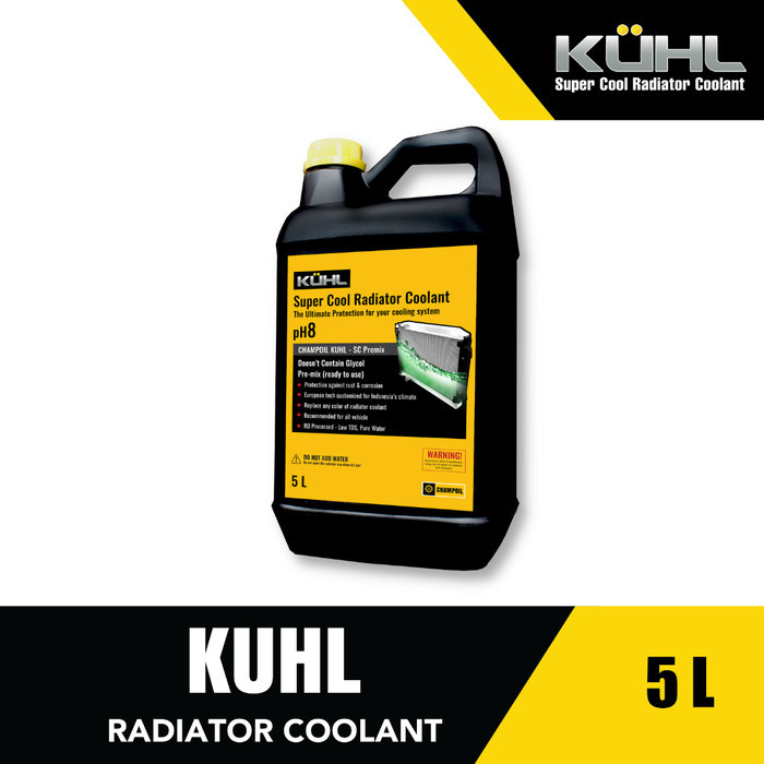 Jual KUHL Air Radiator Coolant Mobil Motor Coolant / Hijau neon / 5 Liter | Shopee Indonesia