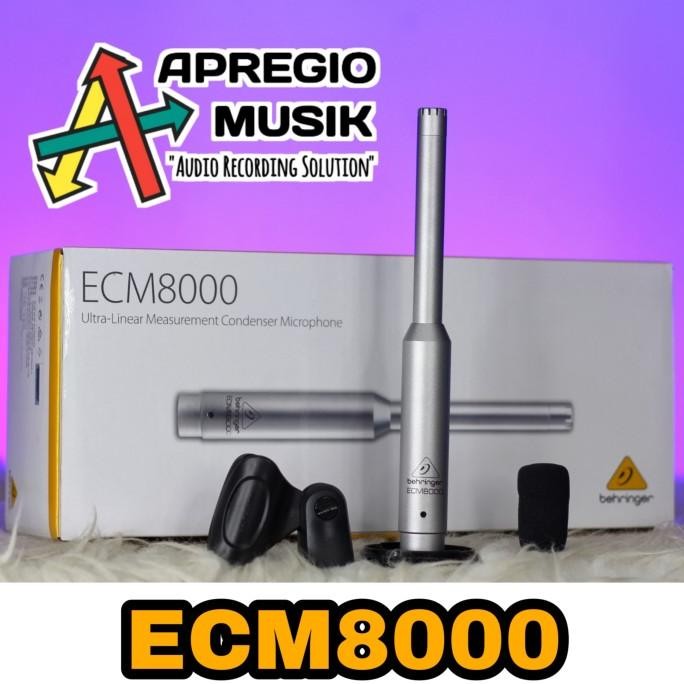 Jual MIC MEASUREMENT BEHRINGER ECM8000 ECM 8000 ANALYZER ORIGINAL DAN ...