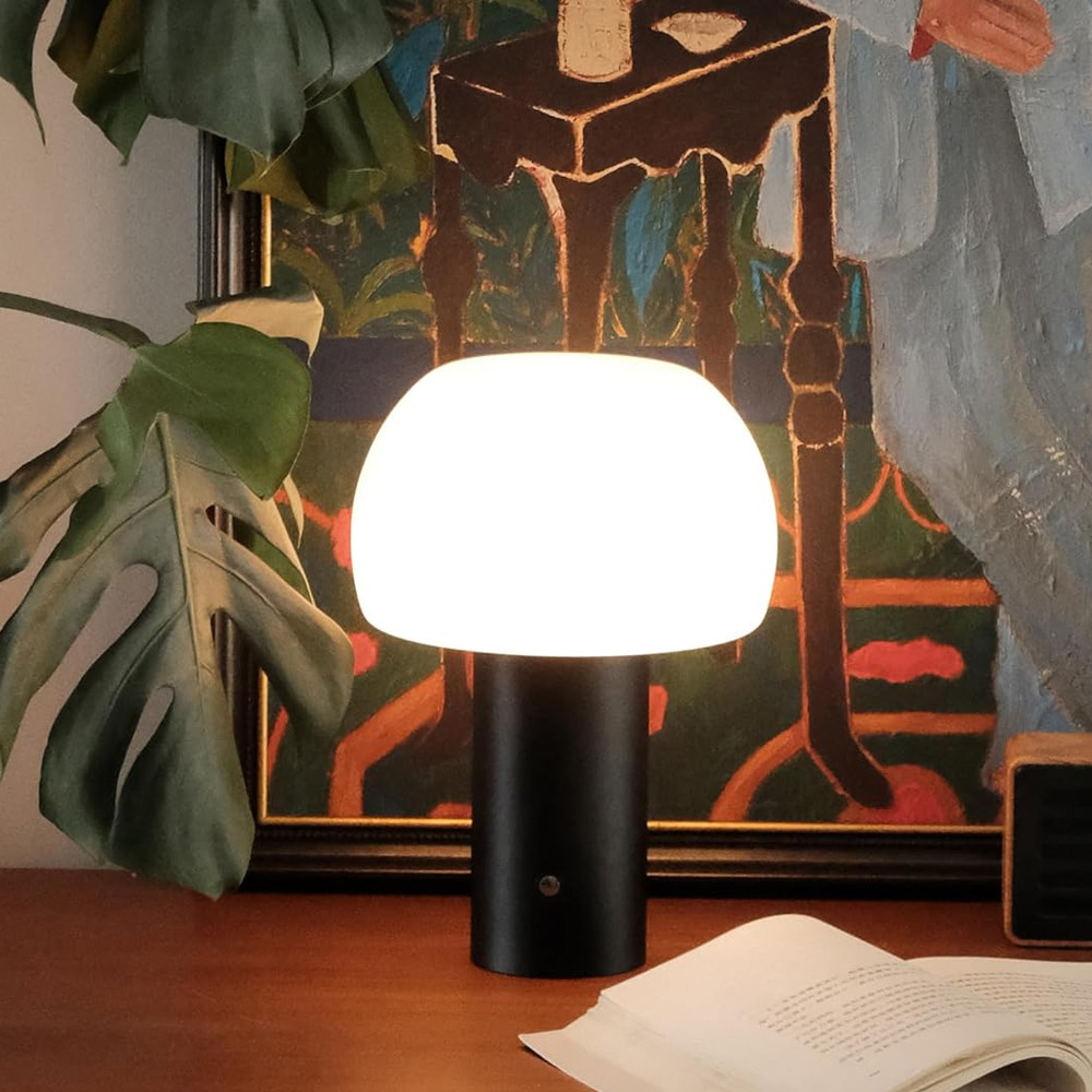 Jual Lampu Meja Hias Touch LED 3in1 Color Mushroom Lamp 1200mAh 1W - MG-12 | Shopee Indonesia