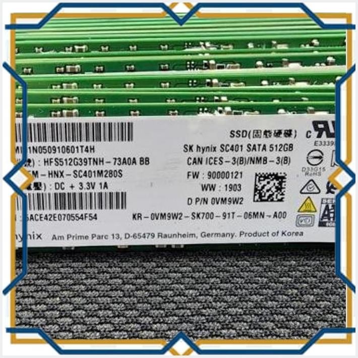 Jual [CSC] SK HYNIX SC401 512GB SATA SSD M.2 2280 0VM9W2 CIS | Shopee ...