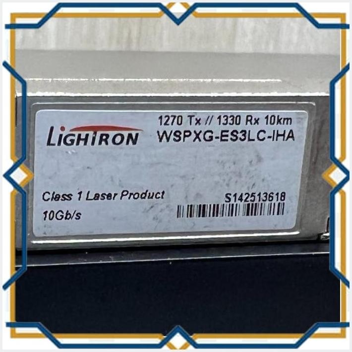 Jual [CSC] LIGHTRON WSPXG-ES3LC-IHA 1270 TX 1330 RX 10KM 10GB/S SFP ...