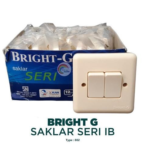 Jual ~^~^~^] IB Saklar Seri Switch inbow / IB Seri 2 BRIGHT G-802 ...