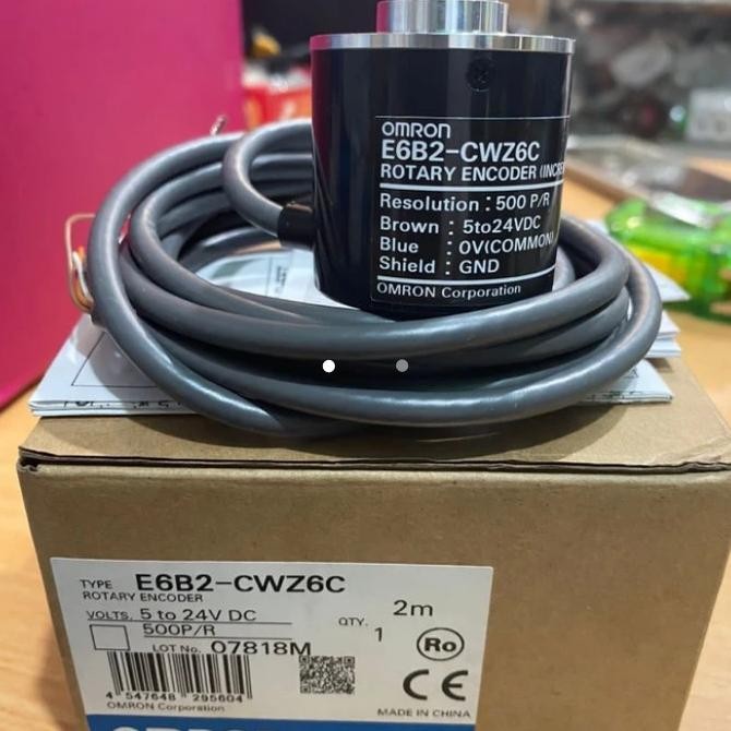 Jual ROTARY ENCODER Omron E6B2-CWZ6C 500P/R Original | Shopee Indonesia