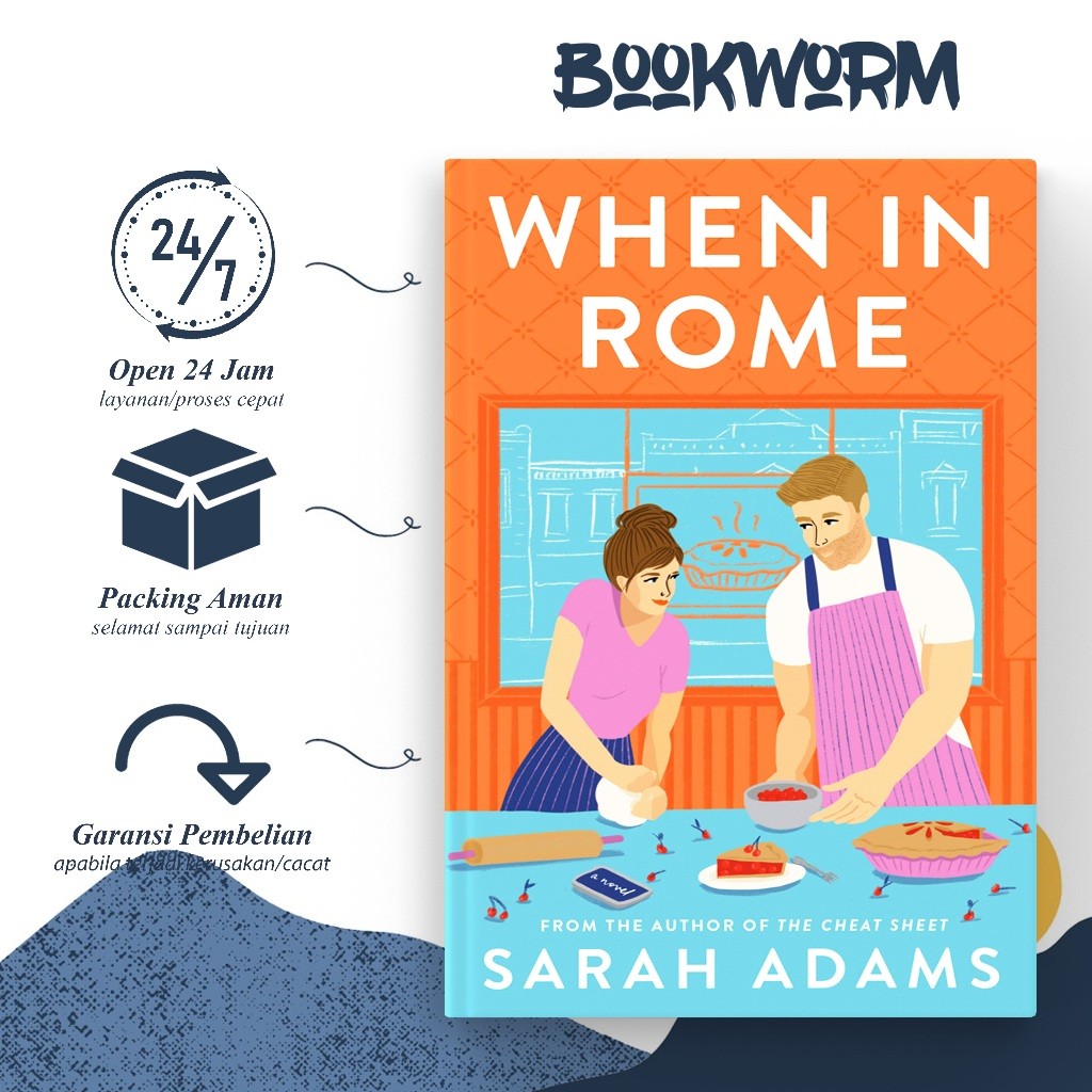 Jual When in Rome (When in Rome, #1) by Sarah Adams (English) | Shopee ...