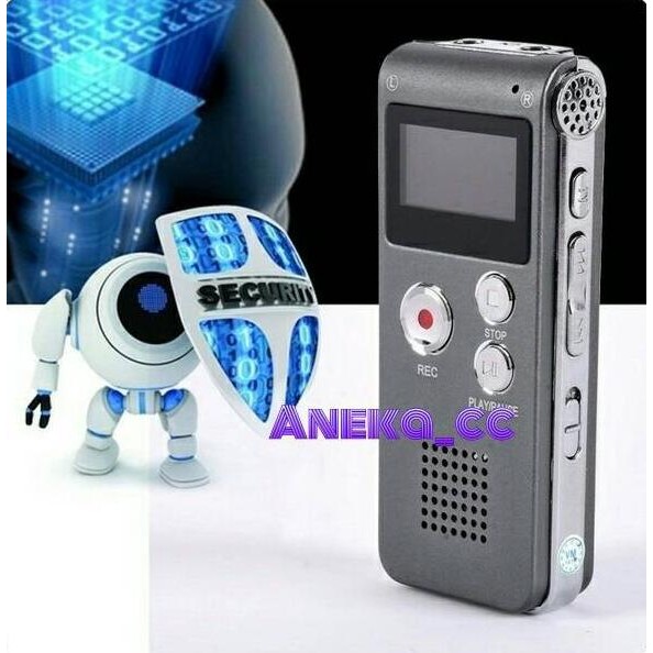 Jual Alat Perekam Suara Digital Voice Recorder Usb 8Gb Plus Mp3 Player ...