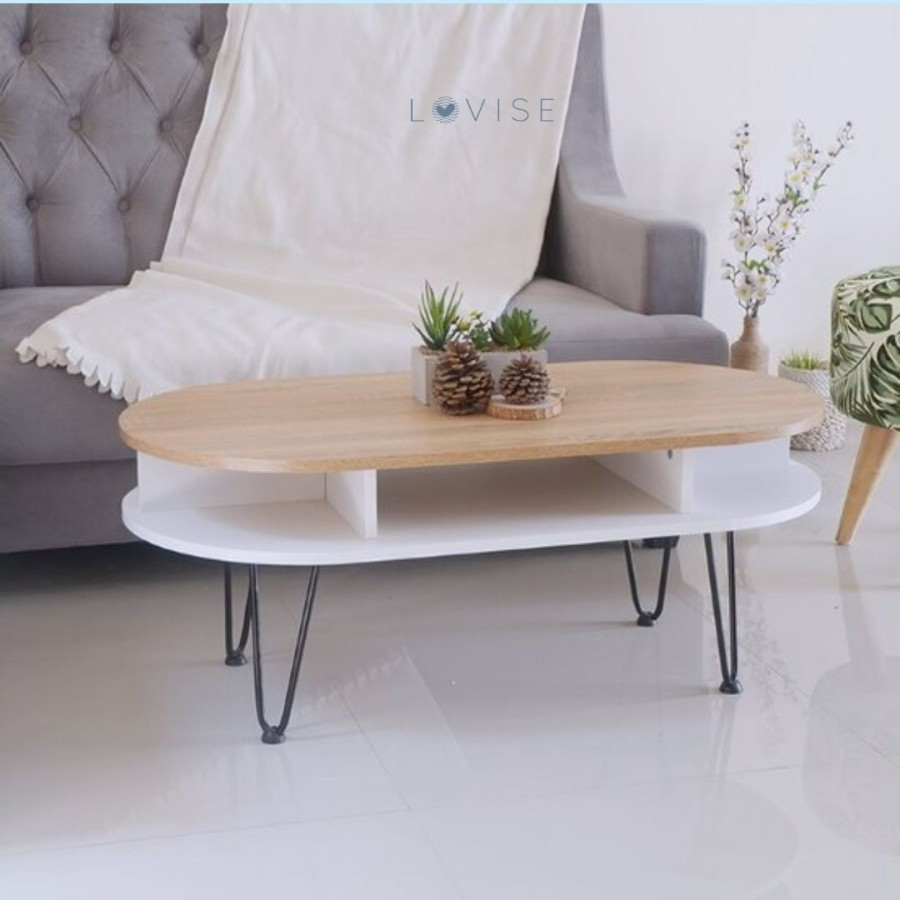 Jual [READY STOCK] Meja Tamu Minimalis / Meja Sofa / Coffee Table ...