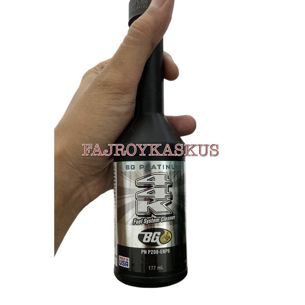 Jual INJECTOR CLEANER BG 44K FUEL SYSTEM CLEANER KEMASAN SEKALI PAKAI ...